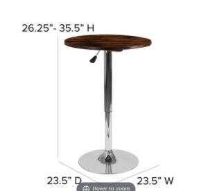 23″ Adjustable Hightop Tables – TR Tents & Events